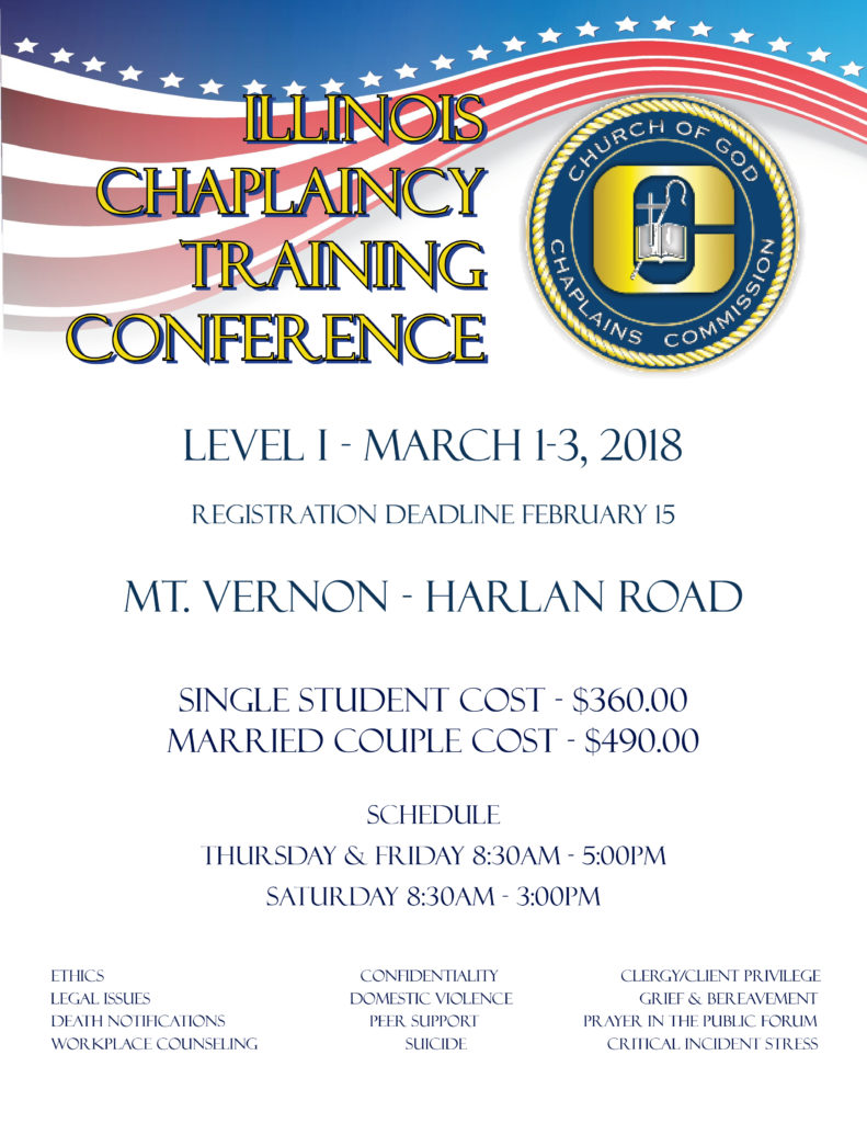 Chaplaincy Training - Illinois Church of God