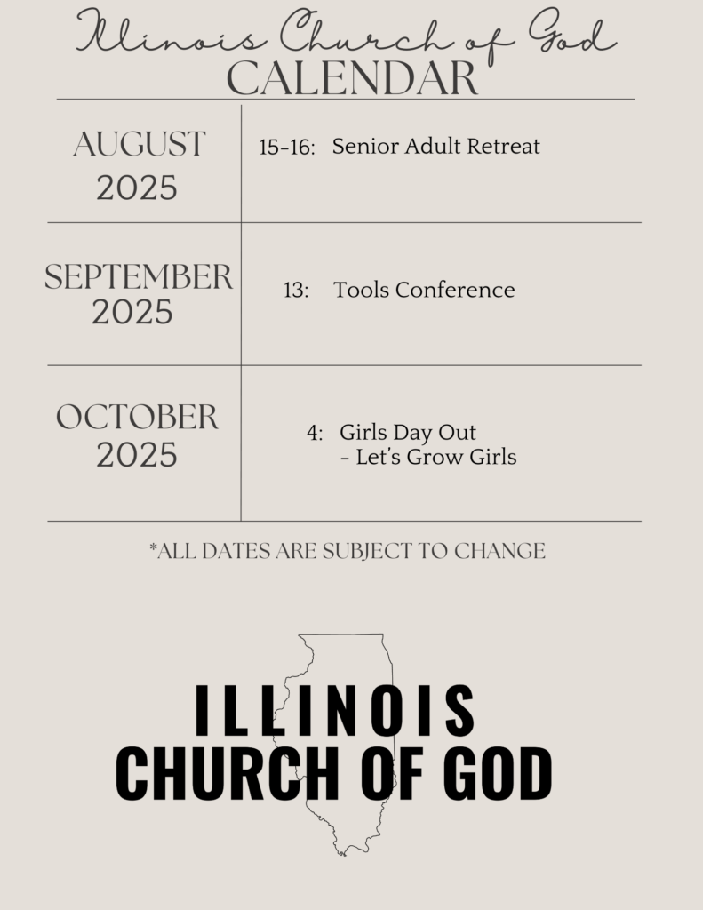 Calendar - Illinois Church of God